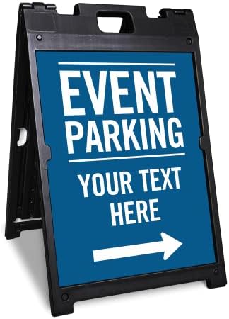 SmartSign BabyBoss Custom Event Parking Sidewalk Sign Kit, – SignoGrafx