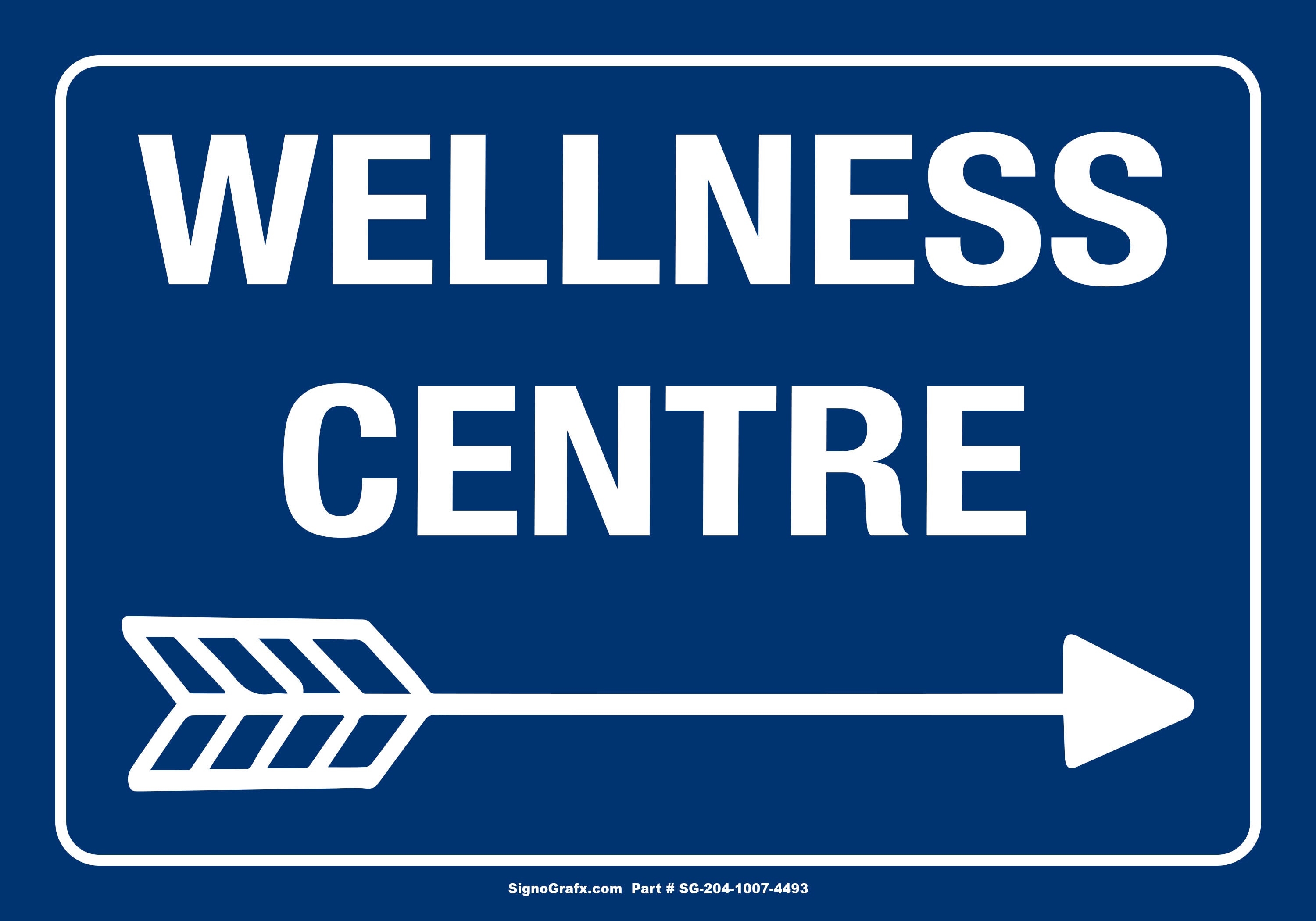 Wellness Center Sign – SignoGrafx