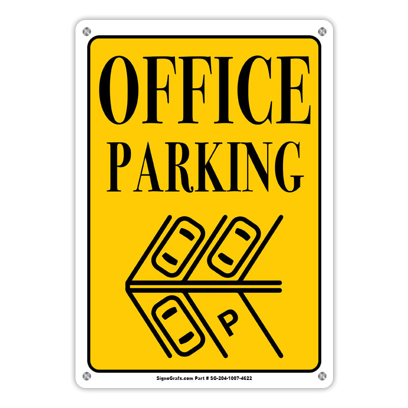 Office Parking Sign – SignoGrafx